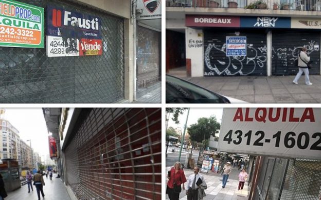 » Aumentó 15,3% la cantidad de locales vacíos en la Ciudad Autónoma